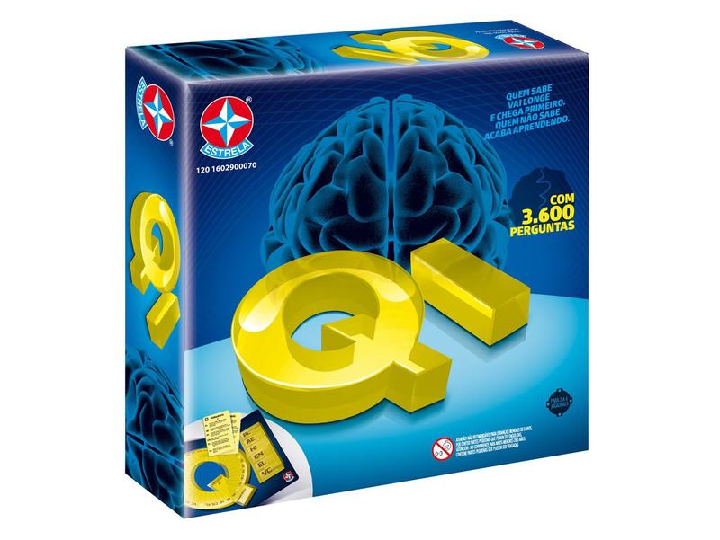 Jogo QI - Perguntas e Respostas - Estrela - Jogos de Tabuleiro ...