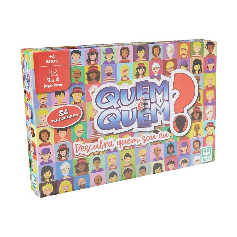 Jogo Quem é Quem-NIG BRINQUEDOS - Jogos de Cartas - Magazine Luiza