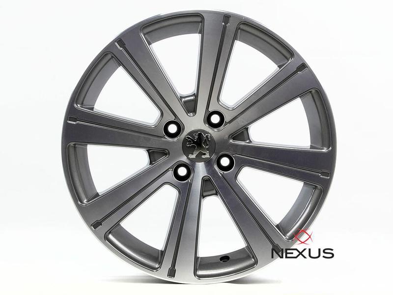 Jogo Roda Aro 18 PEUGEOT 308 ROLAND GARROS GRAF DIAMAN 4X108 - KRMAI ...