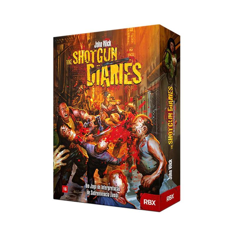 Jogo RPG The Shotgun Diaries: Sobrevivência Zubi - Buró - Revista HQ ...