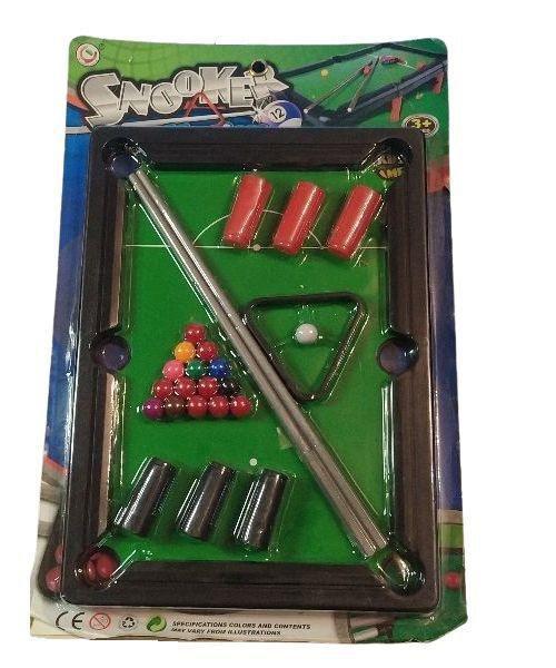 Jogo Snooker Mini 20 Peças De Plastico - Akt3453 - Ark Toys - Outros ...