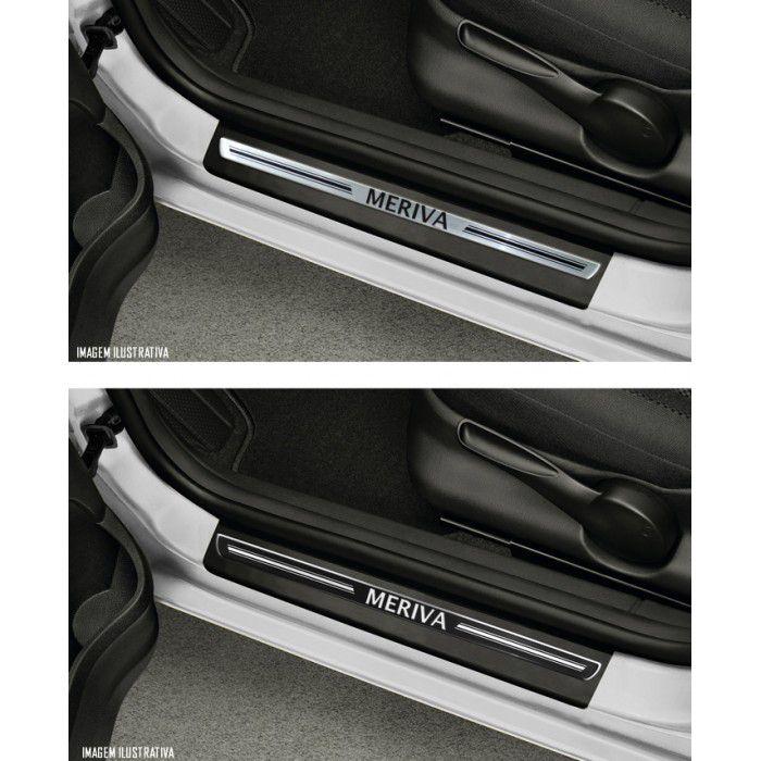 Jogo Soleira Premium Elegance Chevrolet Meriva 2003 2004 2005 2006 2007 ...
