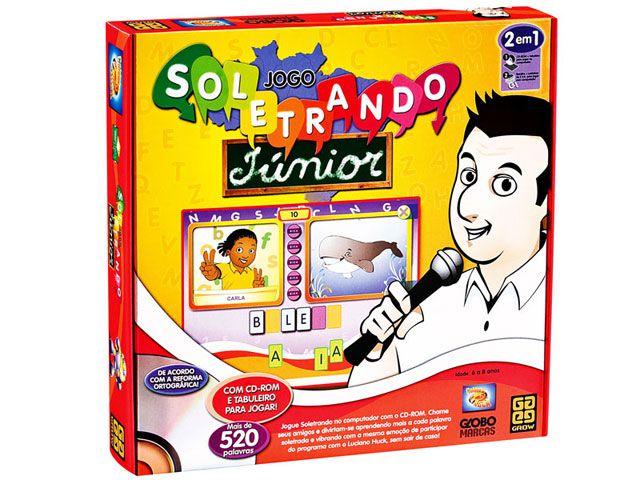 Jogo Soletrando Junior com CD - Grow - Outros Jogos - Magazine Luiza