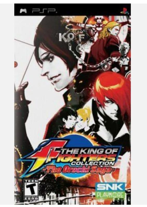 Jogo The King of Fighters Orochi Saga novo lacrado PSP - snk playmore ...