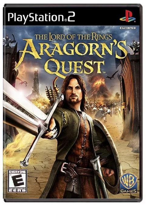 jogo the lord of the rings aragorn's quest ps2 original novo - warner ...