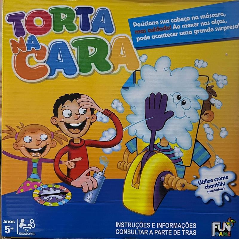 Jogo Torta na Cara - Fun game - Outros Jogos - Magazine Luiza