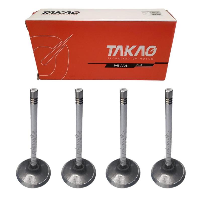 Jogo valvulas de escape vw fusca kombi 1600 ar torque apos 83 - TAKAO ...