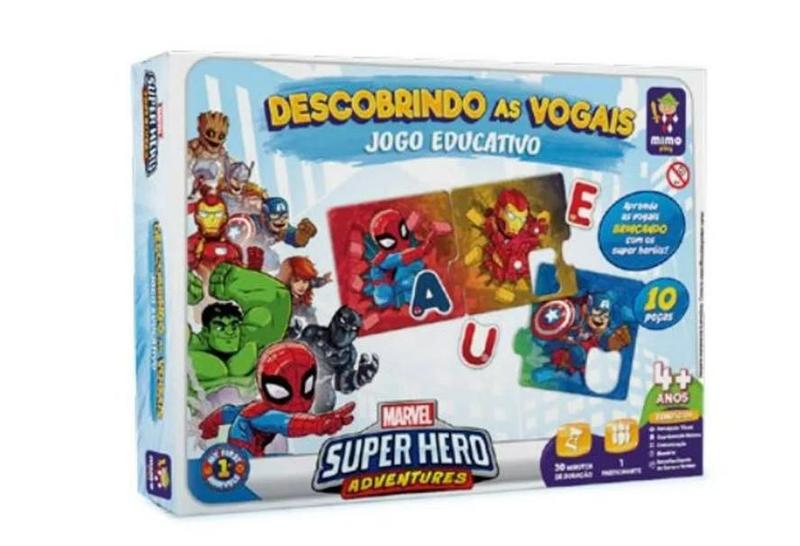 Jogos Educativos Marvel Super Hero - Aprenda Brincando - Vários jogos ...