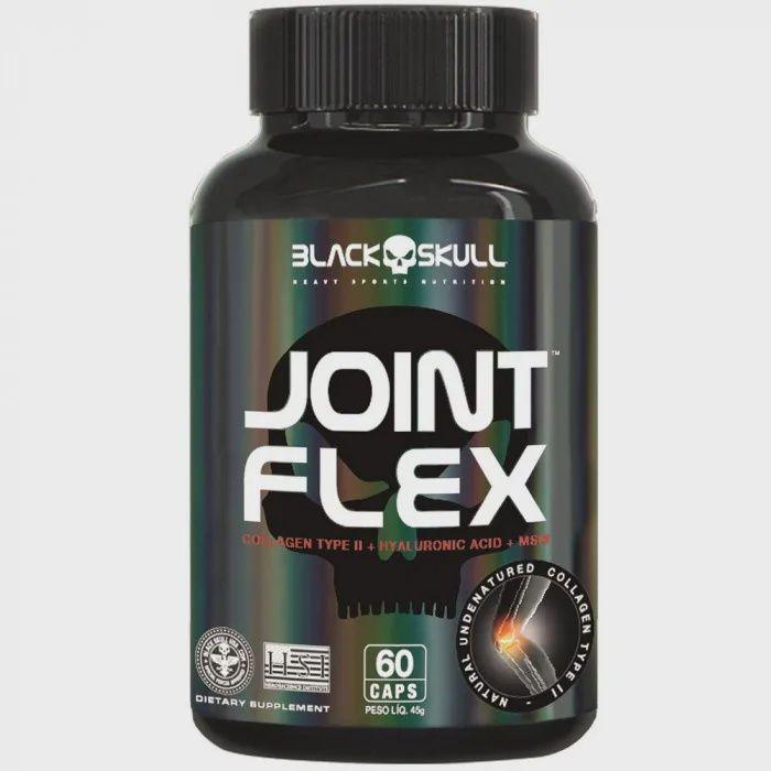 Joint Flex Acido Hialurônico + Msm + Colágeno Tipo ll - 60 Caps - Black ...