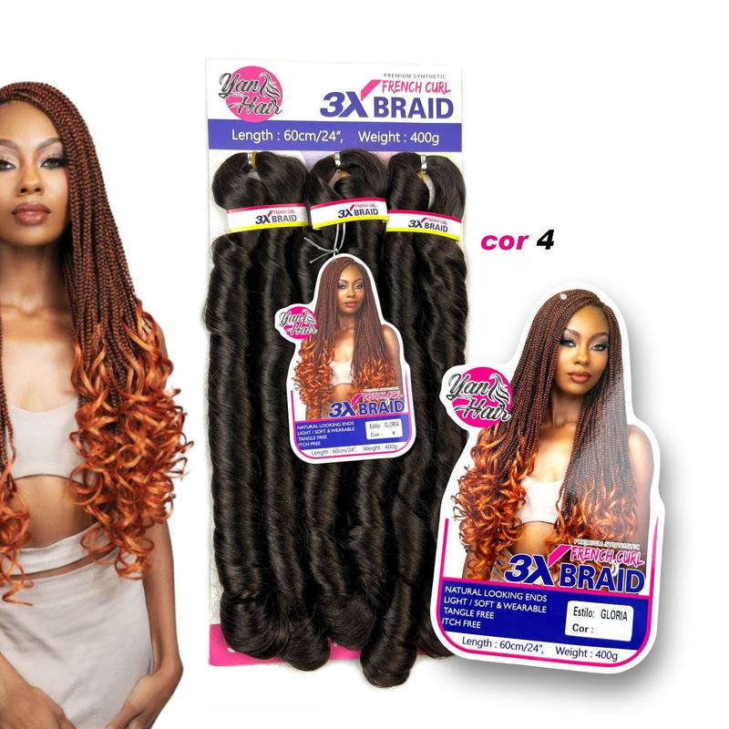 Jumbo yan hair 3x gloria cabelo crochet fulani fibra premium - Rass ...