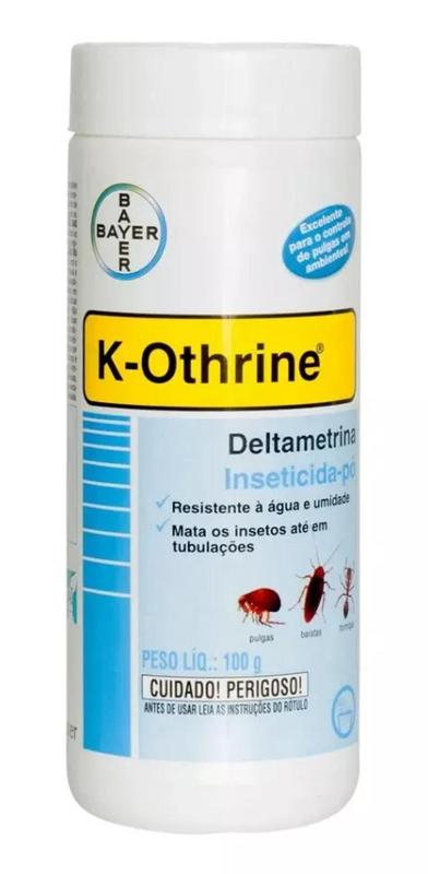 K-othrine Em Pó 100g Contra Formigas Baratas E Pulgas -bayer - Mata ...