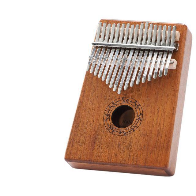 Kalimba Instrumento Musical Piano 17 Chaves Madeira Maciça ...