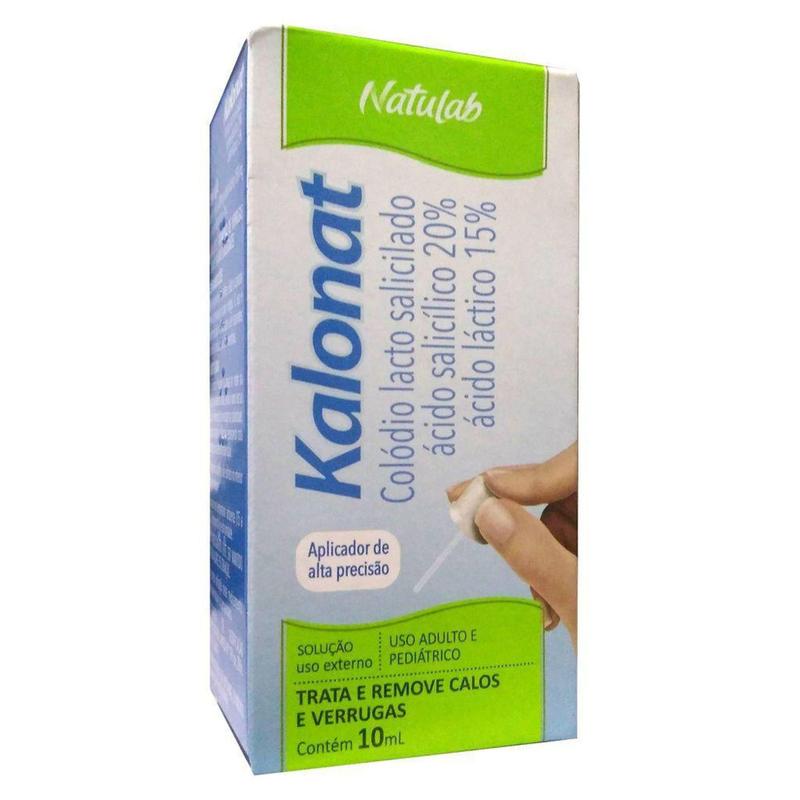 Kalonat - Trata E Remove Calos E Verrugas - 10ml - Natulab ...