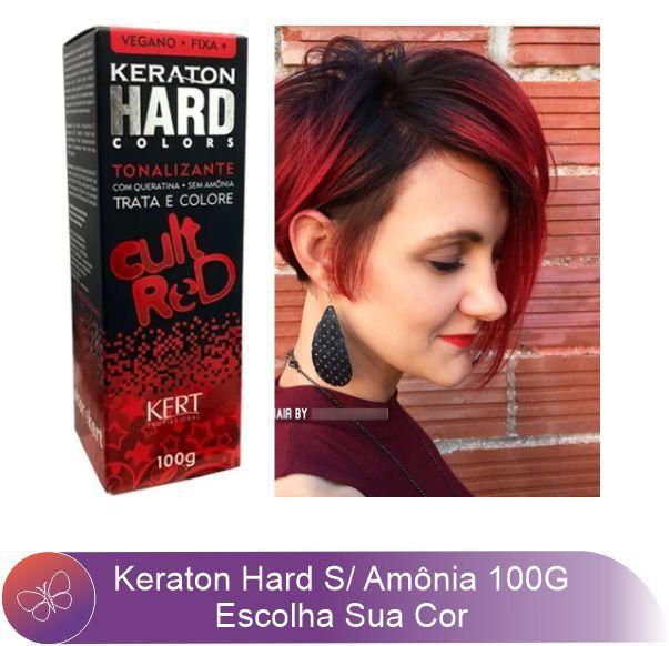 Keraton Hard Colors Kert Sem Amonia 100G 1un Escolha Sua Cor ...