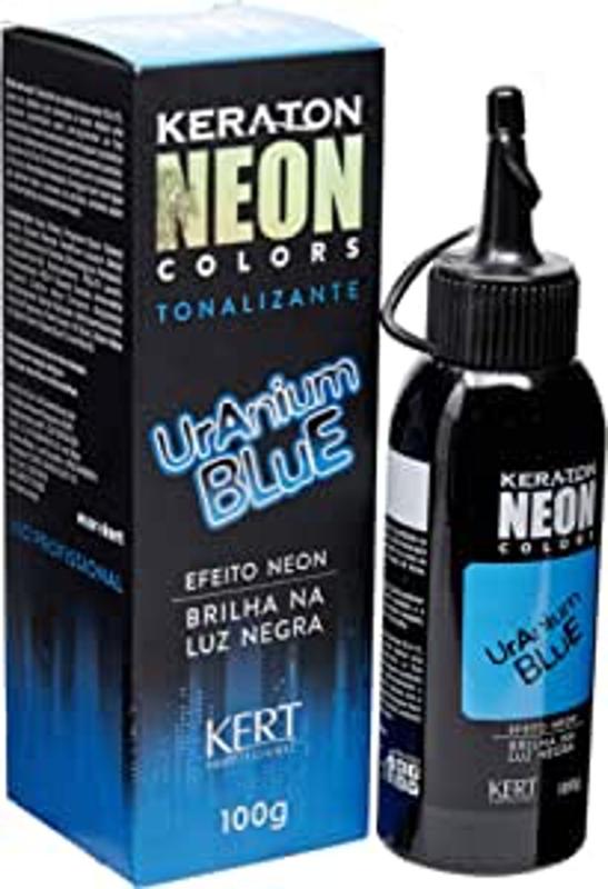 Kert Keraton Neon Colors Tonalizante Cor Uranium Blue - 100g - hard ...
