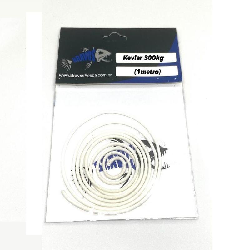 Kevlar Para Suporte Hook - 300 kg - Bravos - Isca Artificial - Magazine ...