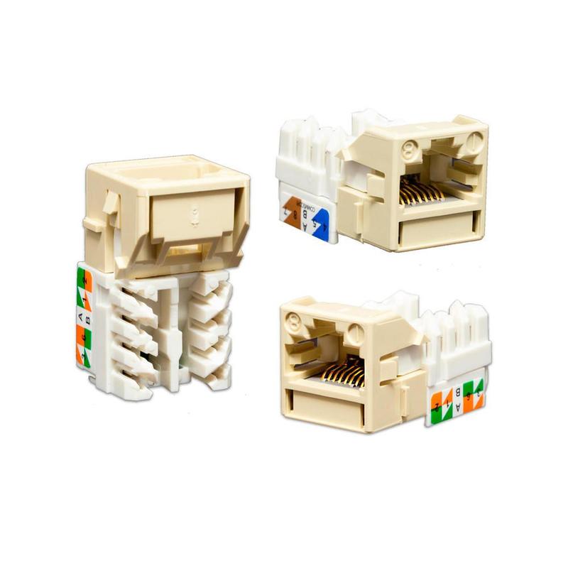 Keystone RJ45 Cat6 Systimax Bege - COMMSCOPE - Patch Panel - Magazine Luiza