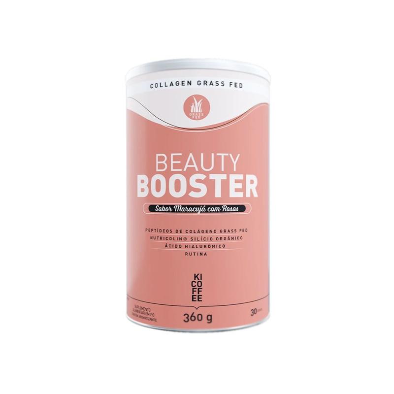 KiCoffee Beauty Booster Sabor Maracujá com Rosas 360g - Nutricosméticos ...