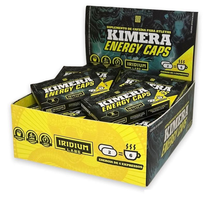Kimera Energy Caps (Display com 30 Unidades - 2 Comprimidos) - Iridium ...