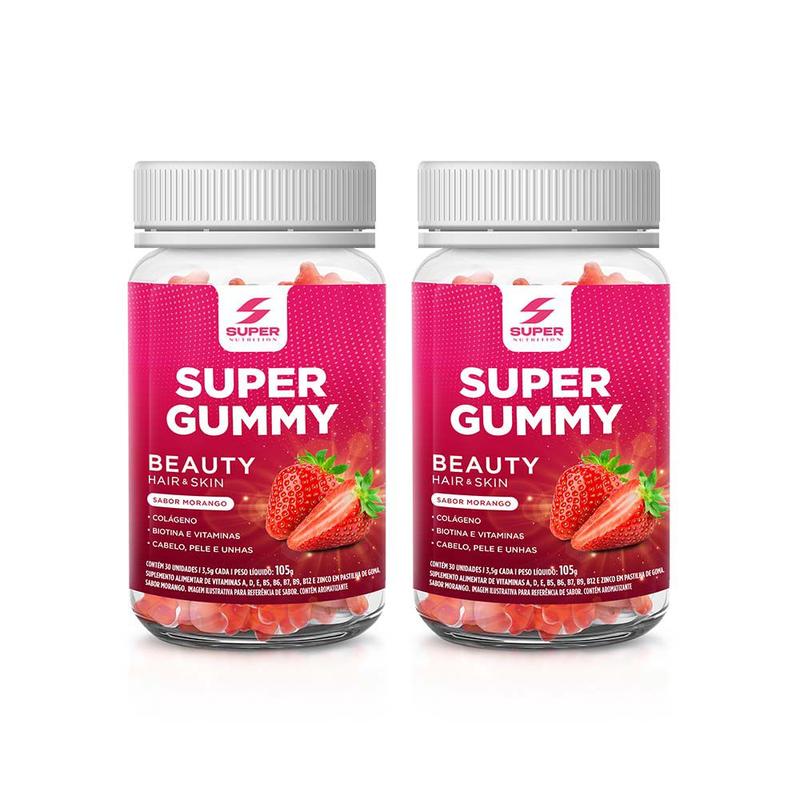 Kit 02 Beauty Gummy Hair Skin - Desin - Nutricosméticos - Magazine Luiza