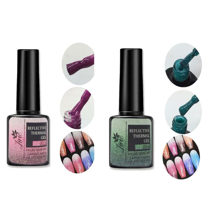 Kit 02 Esmaltes Em Gel Thérmico Muda de Cor na Temperatura - GAROTA ...
