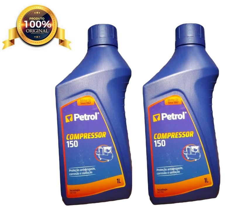 Kit 02 Óleo P/ Compressor De Ar Iso Vg 150 Alta Performance - Petrol ...
