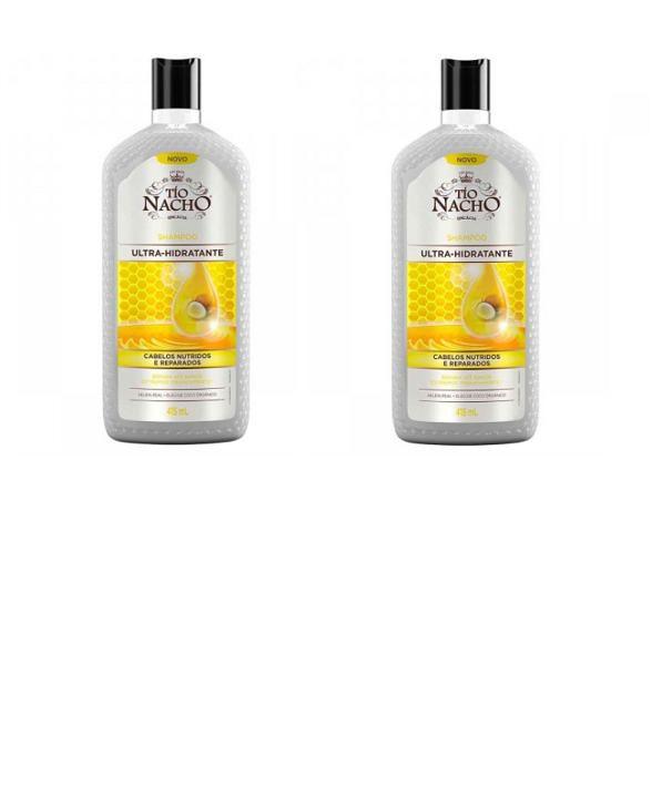 Kit 02 Shampoo Ultra Hidratante 415ml - Tio Nacho - Kit Shampoo e ...