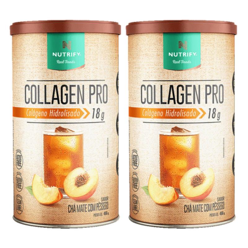 Kit 02x Collagen Pro - 450G - Colágeno Body Balance - Nutrify ...