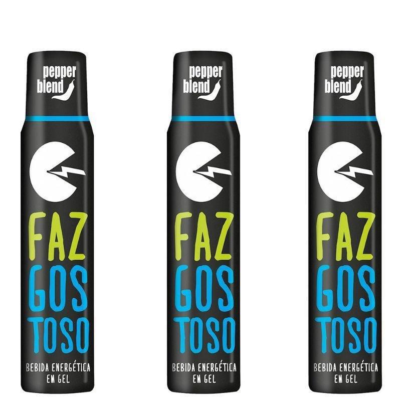 Kit 03 Faz Gostoso Gel Lubrificante Pepper Blend - Sex Shop ...