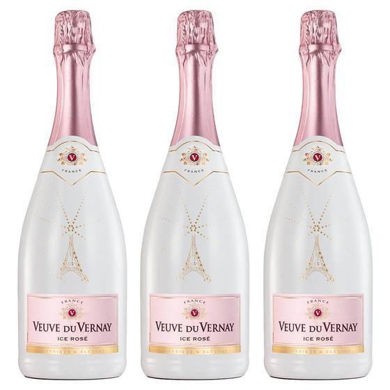 Kit 03 Unidades Espumante Veuve Du Vernay Ice Branco 750ml - Espumante / Champagne - Magazine Luiza