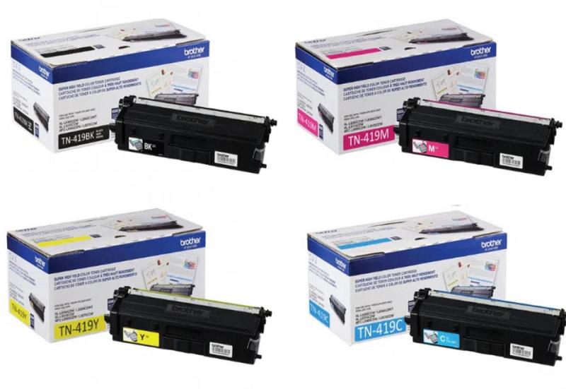 Kit 04 Cartucho De Toner Original Tn419 Para MFCL8610CDW - Toner ...