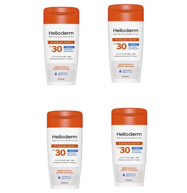 Kit 04 Protetor Solar Helioderm FPS 30 200ml - Kley Hertz - Kley Herz ...