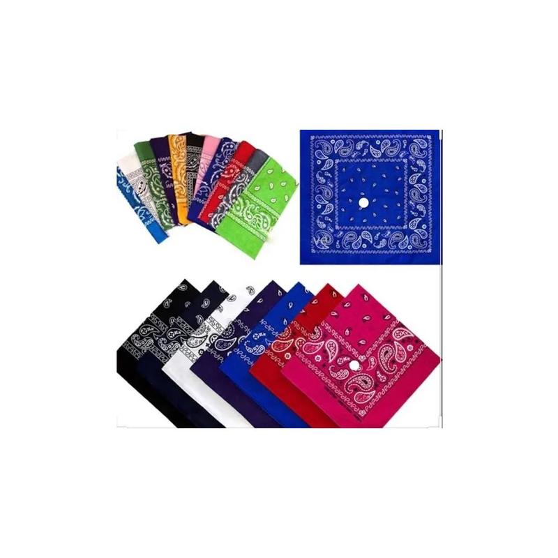 Kit 05 Bandana Faixa Lenço Cabelo Moda Rock Pop Unissex Bruno Mars ...