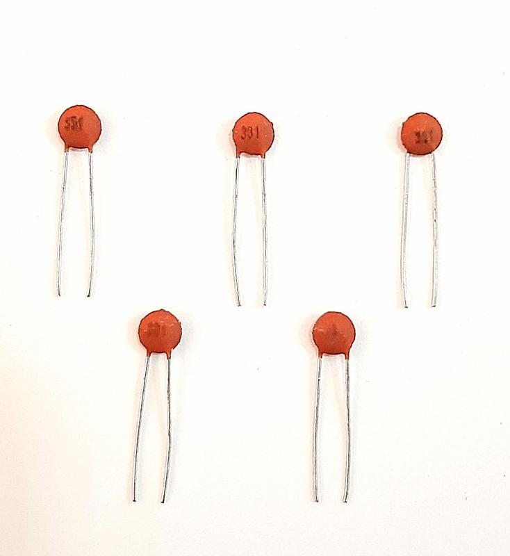 Kit 05 Capacitor Cerâmico 330pf / 0,33nf 20v - Capacitor - Magazine Luiza