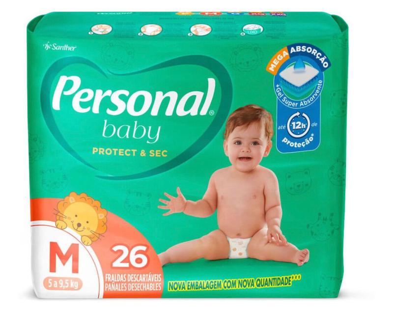 Kit 05 fraldas Personal tam P/M/G/XG/XXG - Fralda Descartável ...
