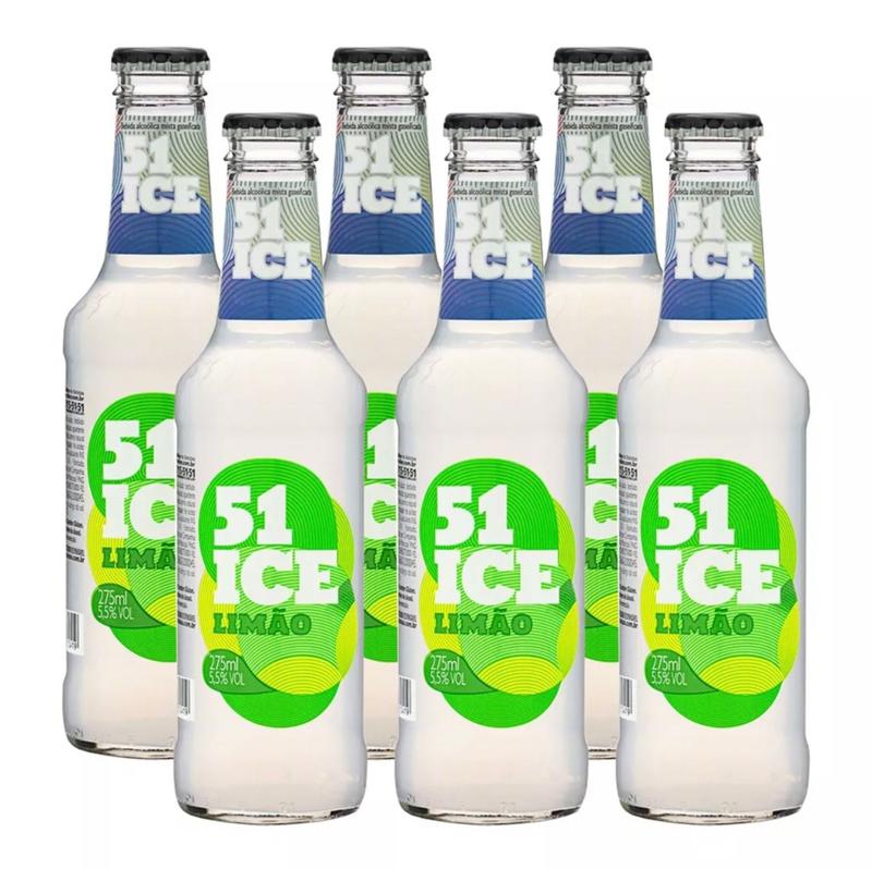 Kit 06 ice 51 limao 275ml - . - Ice - Magazine Luiza