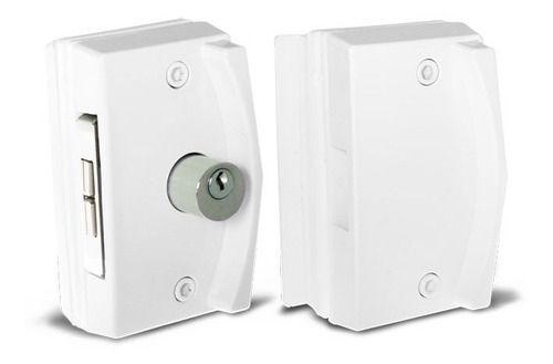 Kit 09 Ferragem Porta De Correr Blindex Branco Vidro Vidro Sem Miolo ...