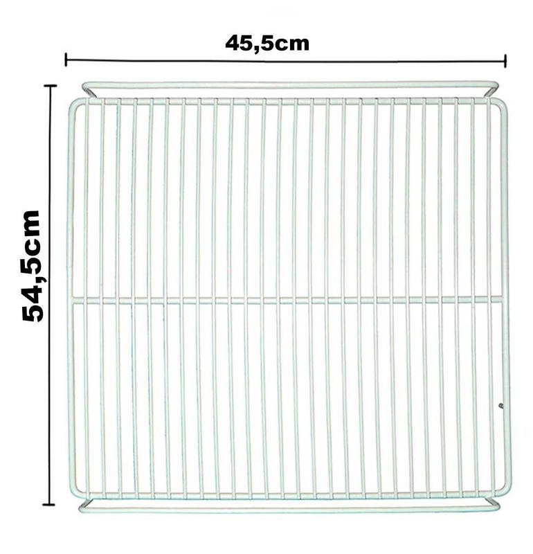 Kit 1 grade prateleira 54x45 gelopar gptu-40, gptu-37, gptu-410, 005147 ...