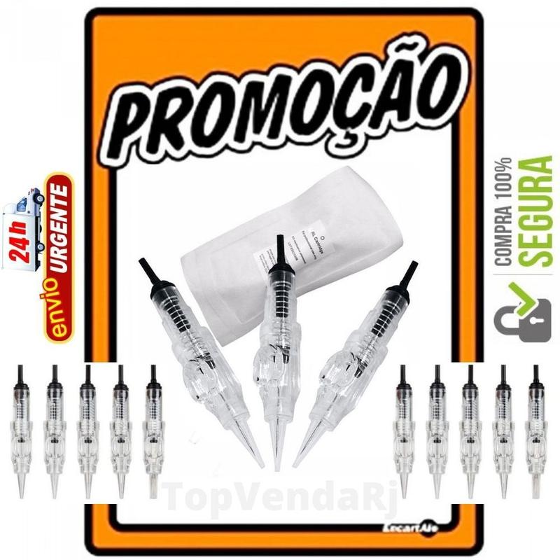 kit 10 Agulhas Easy Click Cheyenne Sharp 300 Para Dermografo ...