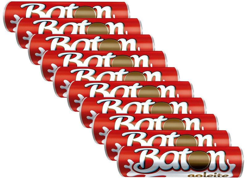 Kit 10 Batom Chocolate ao Leite Garoto 16g - Alimentos - Magazine Luiza