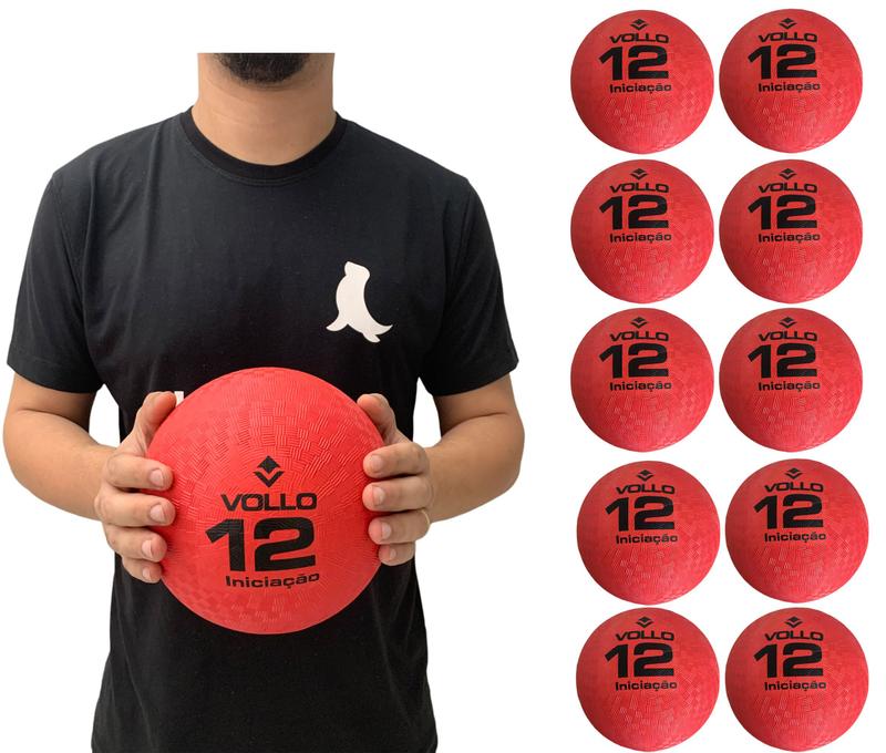 Kit 10 Bolas de Iniciação Para Escolas Educação Infantil BI012 Vollo ...