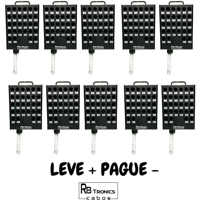Kit 10 Caixa Medusa De 28 Vias Com Mola E Prensa - Rb Tronics - Medusa ...