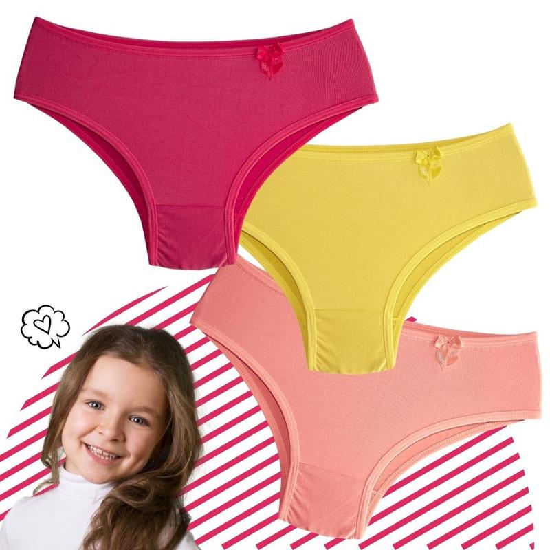 kit 10 calcinha infantil menina infanto juvenil tanga de microfibra ...
