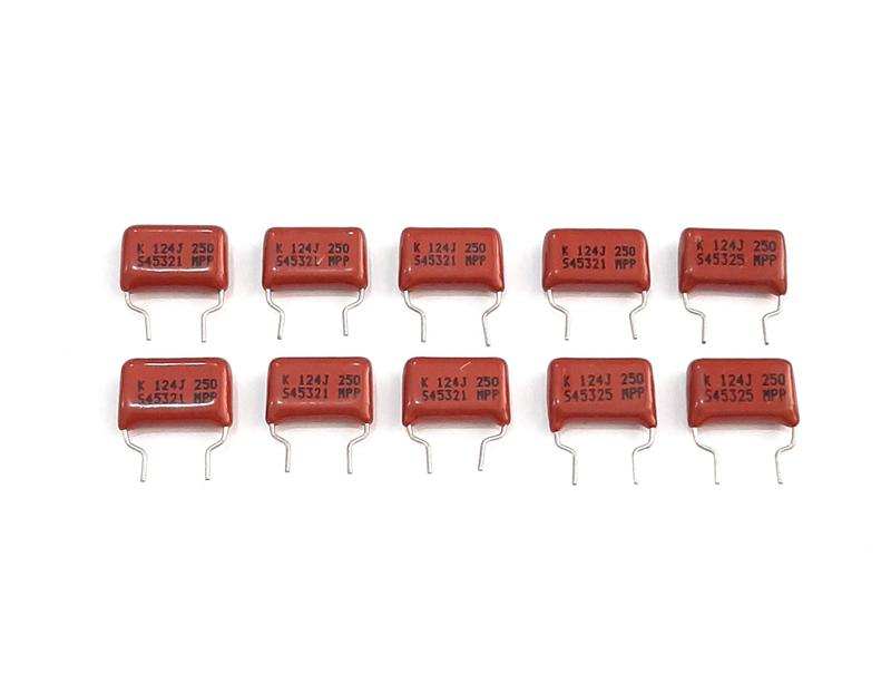 Kit 10 Capacito Poliester 120nf 250v - capacitor - Capacitor - Magazine ...