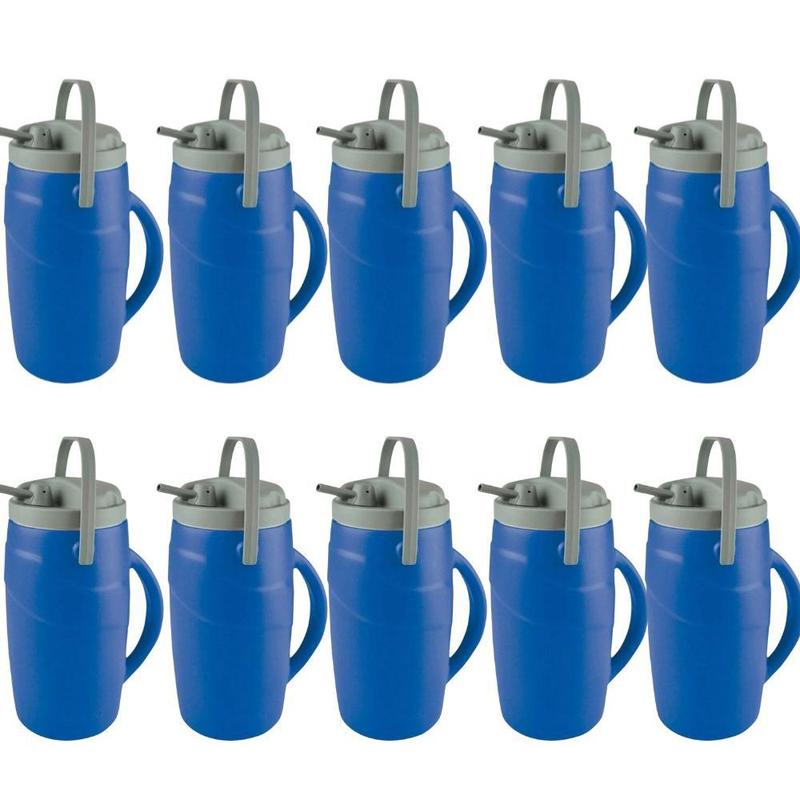Kit 10 Garrafas Térmicas 2 Litros Tereré Galão - Gufani - Garrafa ...