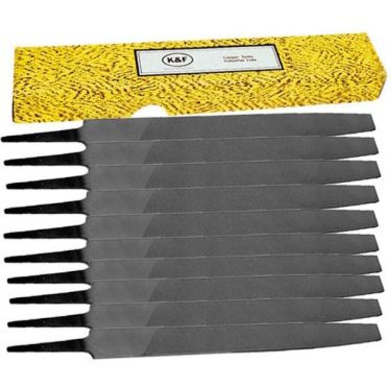 Kit 10 Limas Chatas Para Enxada 8 Polegadas - K&F - KF - Lima - Magazine Luiza