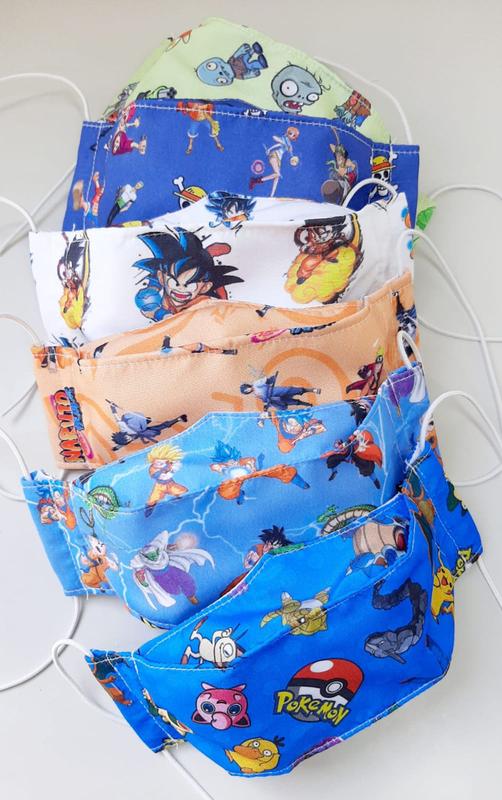 Kit 10 Máscara Modelo 3D tecido Tripla Camada - ateliê zoí - Máscara ...