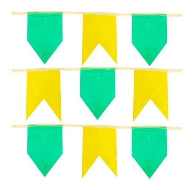 Kit 10 Metros De Bandeirinha Plástico Copa Mundo Brasil - Store Mac ...