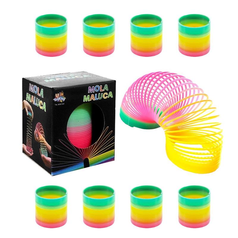 Kit 10 Mola Maluca Colorida na Caixa Lembrança Festa Criança - Toy King ...