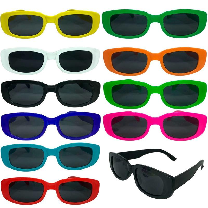 Kit 10 Óculos De Sol Uv Sortido Retrô Vintage Unissex Top - MODA ...